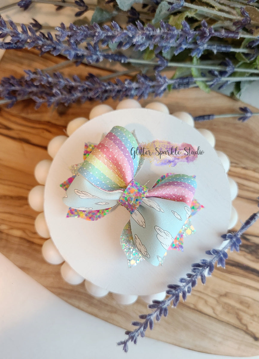 4 inch Twisty Twirl Bow Steel Rule Die – Glitter Sparkle Studio