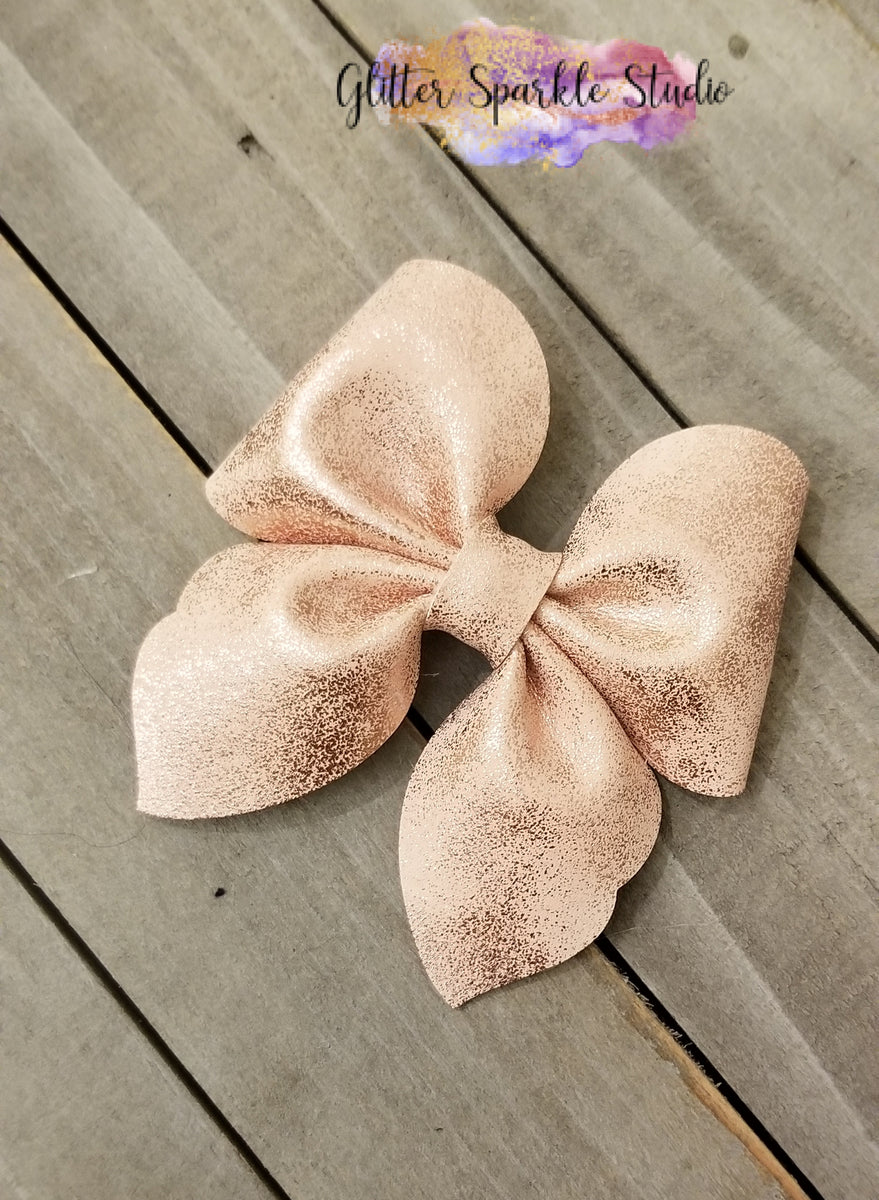 3 ish inch Siren Pinch Bow Steel Rule Die – Glitter Sparkle Studio